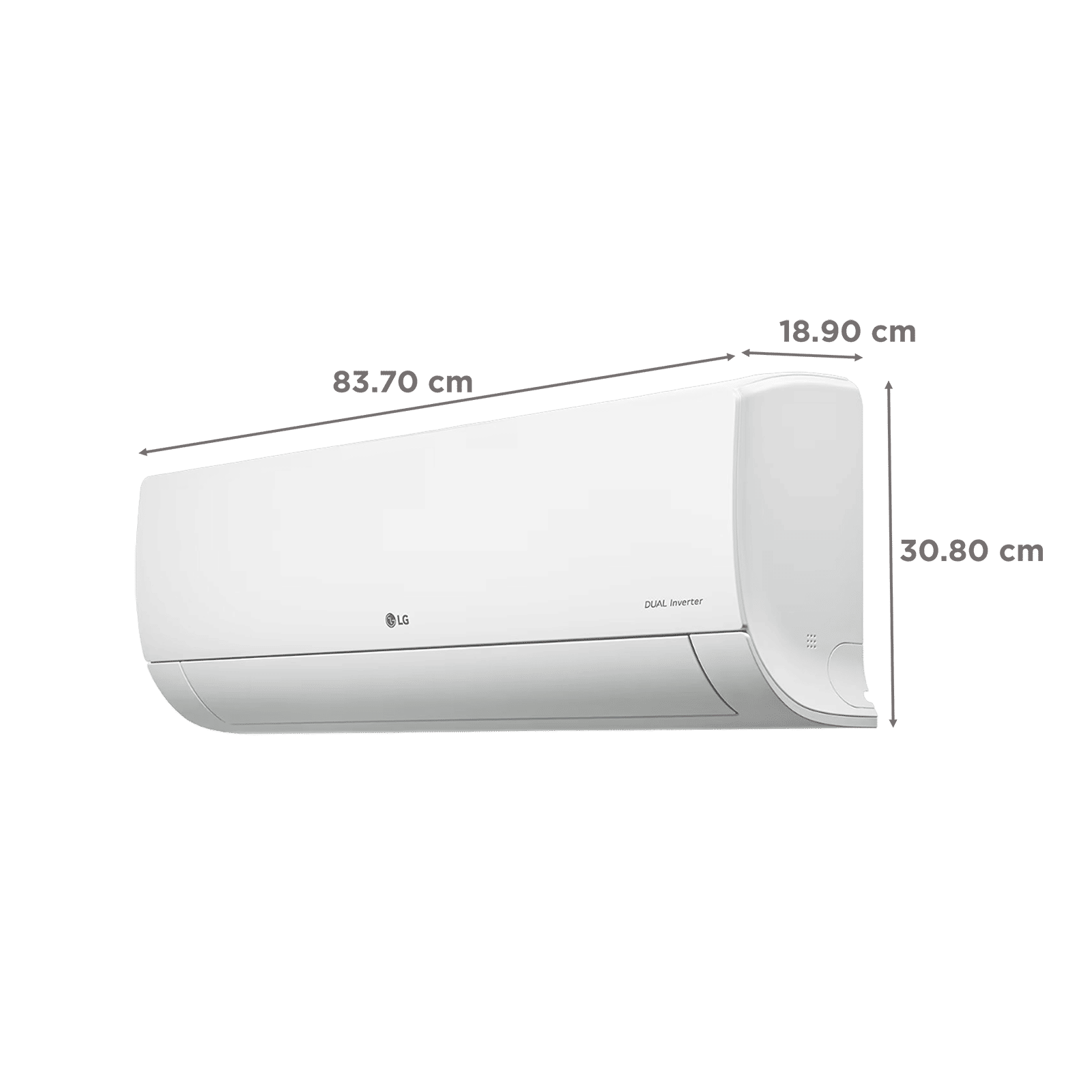 Buy Lg Ts 6 In 1 Convertible 1 Ton 3 Star Dual Inverter Split Ac With 2
